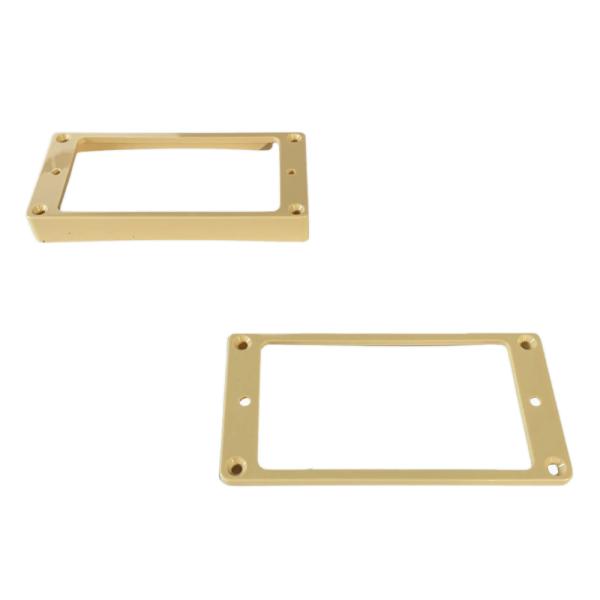 ALLPARTS オールパーツ PC-0733-028 Humbucking Pickup Rings Neck And Bridge Curved エスカッションセット クリーム  ※ギターパーツの取り扱いには、相応の技術と知識が必要にな...