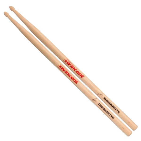 【1ペア】 Wincent ウィンセント W-KAI KAI Signature ドラムスティック ヒッコリー  the GazettE のドラマーKAIのシグネチャースティック 国内のみならず世界でも快進撃を遂げるヴィジュアルロックの最高...