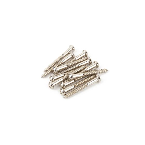 Fender フェンダー Vintage-Style Stratocaster Bridge Mounting Screws Phillips head Nickel ブリッジマウント用ネジ 12本入り  ※ギターパーツの取り扱いには、相応...