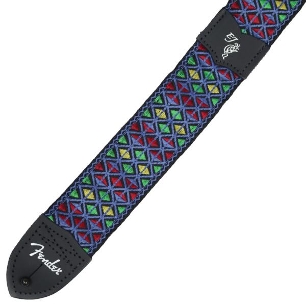 Fender フェンダー Eric Johnson "The Walter" Signature Strap Blue with Multi-Colored Triangle Pattern 2" ギターストラップ  本ストラップはEric...