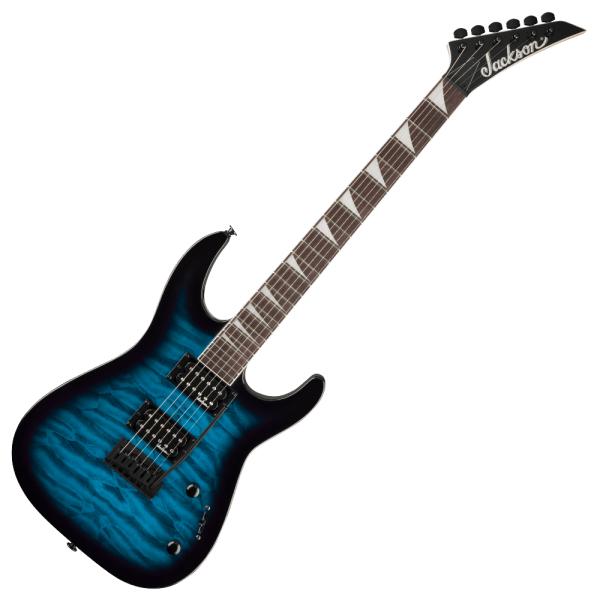 Jackson ジャクソン JS Series Dinky JS20 DKQ 2PT Transparent Blue Burst エレキギター  Jackson JSシリーズは、お求めやすい価格でJacksonギターの卓越したトーン、スタ...