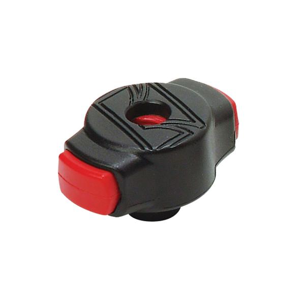 TAMA タマ QC8 シンバルメイト シンバルナット  本体両側に設けられた2つのボタンをつまむように押すことで、 ワンタッチで着脱が可能なシンバルナット。 通常のシンバルメイトの様に本体を回転させることでシンバルの締め・揺れ具合の微調整...