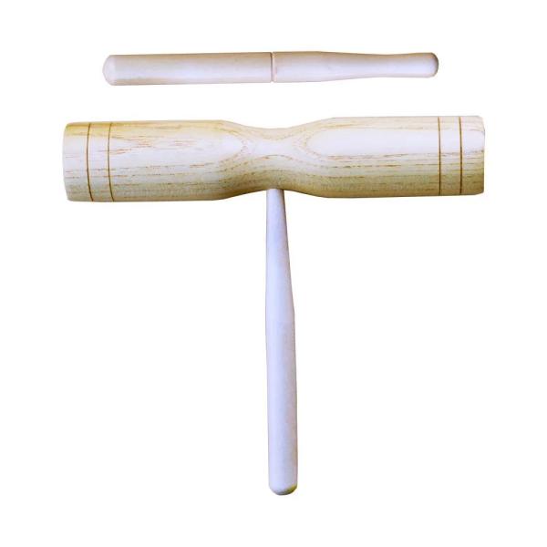 HOSCO ホスコ HP-DTB19 ダブルトーンブロック パーカッション  HP-DTB19トーンブロックは、T型のブロック叩いてリズムを作るパーカッションです。気の合う仲間が集まって気軽に音楽を楽しめる、リーズナブルで手軽な楽器です。 ...