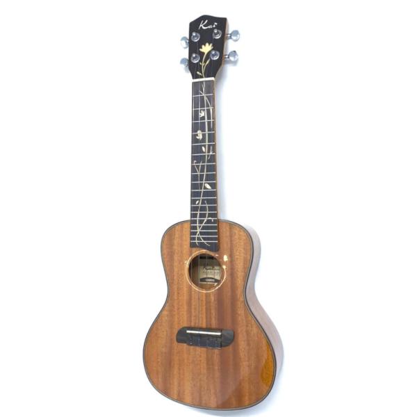 Kai Ukulele KC-MBF コンサートウクレレ オール単板 ソフトケース付き カイ ウクレレ 初心者  台湾ブランドKai UkuleleのNewモデル！ マホガニー材単板ボディのコンサートサイズモデルです。  オール単板ボディの...