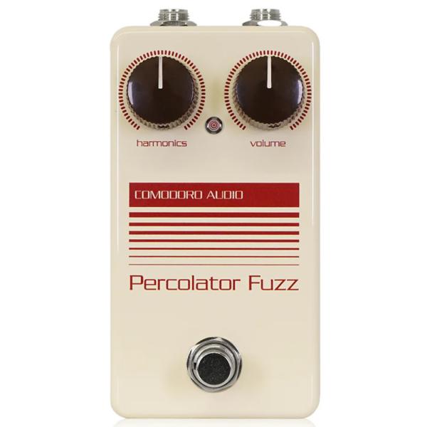 Comodoro Percolator Fuzz ファズ ギターエフェクター  Comodoro Percolator Fuzzは、1970年代に制作されたスライドコントロールが特徴的な有名なファズペダルを元に制作されたファズペダルです。 ...