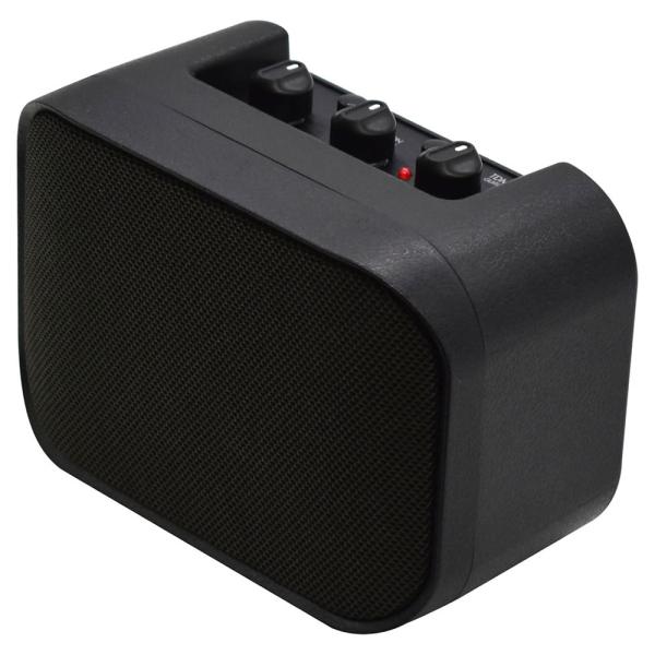 True Dyna TDAP-1 小型ギターアンプ ミニギターアンプ 電池駆動 USB給電 両対応 ミニアンプ  TDAP-1は、手のひらサイズながらオーバードライブスイッチ、トーン調整、MP3インプットなど充実した機能を備えたコンパクトギ...