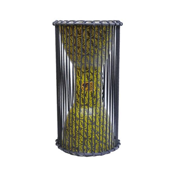 TOCA トカ T-TLKD Freestyle Talking Drum w/Beater African Mask トーキングドラム パーカッション  【WOOD ROPE DJEMBES】 トーキングドラムは演奏中コードを引くことで音...