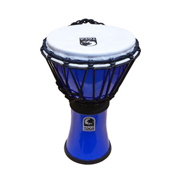 TOCA トカ TFCDJ-7MB Freestyle II Colorsound Djembe 7インチ Metallic Blue ジャンベ  【FREESTYLE II COLORSOUND DJEMBE】 フリースタイルシリーズのラ...