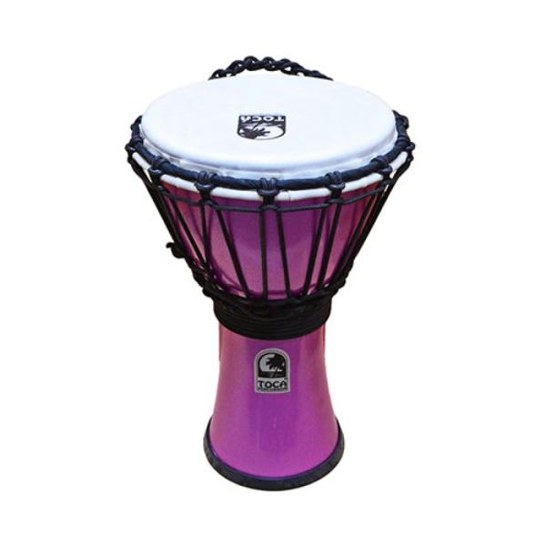TOCA トカ TFCDJ-7MV Freestyle II Colorsound Djembe 7インチ Metallic Violet ジャンベ  【FREESTYLE II COLORSOUND DJEMBE】 フリースタイルシリーズ...