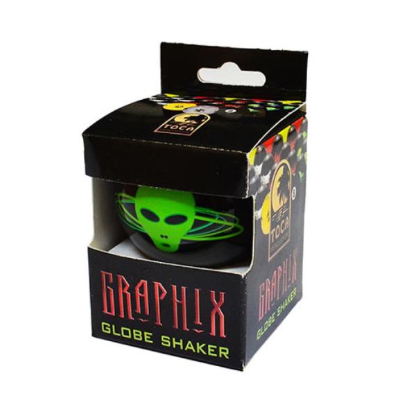 TOCA トカ TGS-SS Graphix Globe Shaker Spaceman シェイカー シェーカー  【GRAPHIX GLOBE SHAKERS】 強度の有るプラスチック製の筐体と、大きな粒子の中身を使用することで手のひらサ...