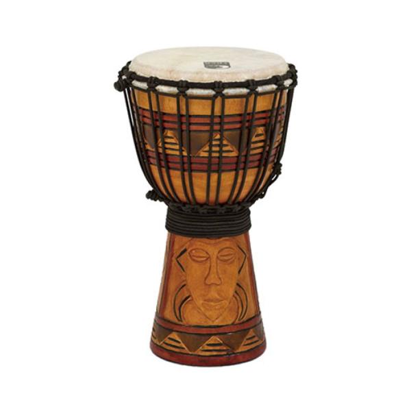TOCA トカ TODJ-7TM Origins Series Djembe 7インチ Tribal Mask ジャンベ  【WOOD ROPE TUNED DJEMBES】 自然の恵みを大切にし環境に配慮した植林のマホガニー材を使用。 厳...