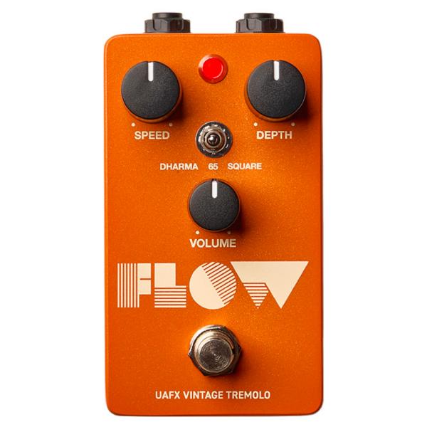 Universal Audio ユニバーサルオーディオ UAFX Flow Vintage Tremolo トレモロ ギターエフェクター  本格的なチューブ・トレモロの3つの味わいを足元に UA のフラッグシップ・モデル Astra Mod...