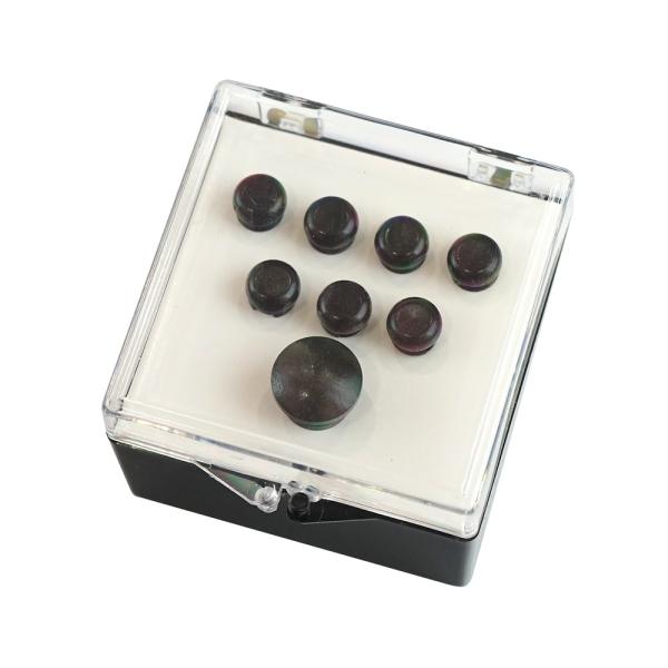 マーチン ギター ブリッジピン ＆ エンドピン セット アコギ エボニー 18APP17 ギター 弦止めピン ギターパーツ MARTIN。マーチン純正のブリッジピン＆エンドピンセットです。 エボニー素材ならではのウッディーな質感が落ち着いた...