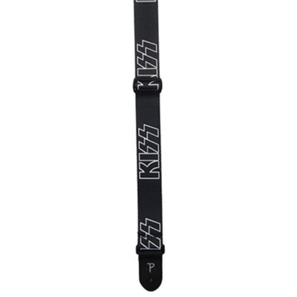 Perri’s ペリーズ LPCP-8050 POLY STRAP KISS ギターストラップ  ■長さ:Max1380mm Min800mm ■幅:50mm ■材質：ポリエステル（レザーエンド）