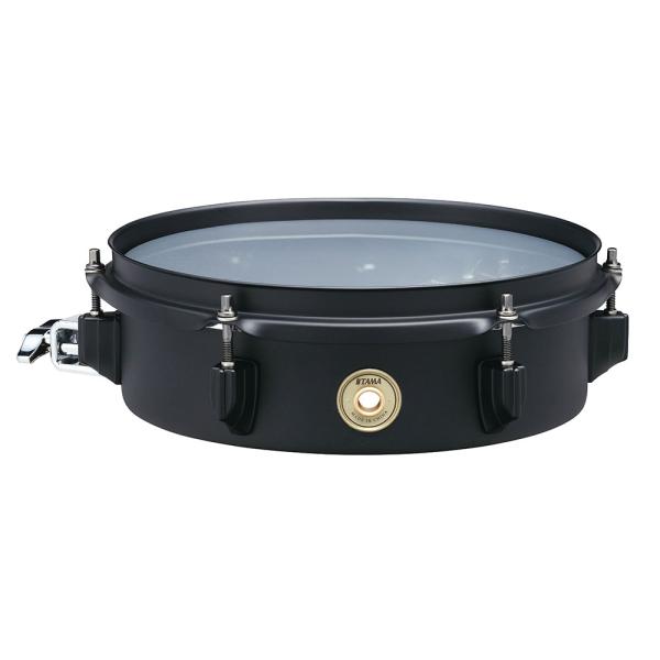 TAMA タマ BST103MBK メタルワークス エフェクトミニスネアドラム 10インチx3インチ 小口径スネアドラム タマ。Metalworks \“Effect\” シリーズは、手軽にパーカッシブなサウンドを得られるシングルヘッドタイ...