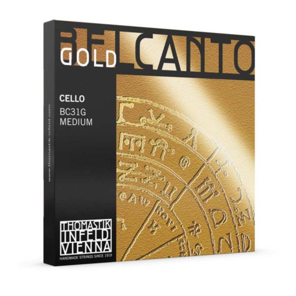 Thomastik Infeld Belcanto Gold BC28G G線 マルチ合金 チェロ弦  ※商品画像はサンプルになります。詳しくは商品説明をご参照下さい。  ベルカントゴールド  クリアで暖かい音色。 ニッケル素材がなくアレル...