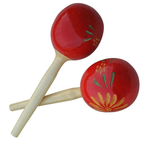 HOSCO ホスコ JMR-4 ウッドマラカス レッド パーカッション  JMR-4ウッドマラカスは、両手に持ってシャカシャカと振ってリズムを作るパーカッションです。 気の合う仲間が集まって気軽に音楽を楽しめる、リーズナブルで手軽な楽器です...