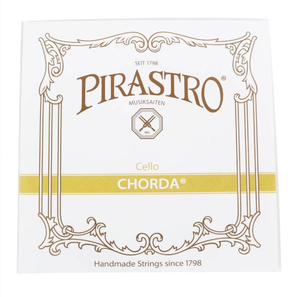 PIRASTRO ピラストロ チェロ弦 Chorda 132140 コルダ A線 プレーンガッド  ・柔らかく暖かみのある音色。 ・プレーンガットでバロック楽器向きに開発された。  A線 プレーンガッド 4/4サイズ用