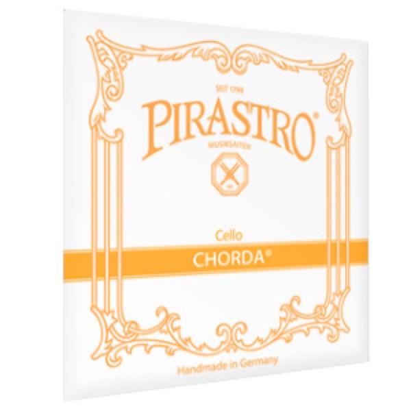 PIRASTRO ピラストロ チェロ弦 Chorda 232340 コルダ G線 ガッド/シルバーメッキ  ※商品画像はサンプルになります。詳しくは商品説明をご参照下さい。  ・柔らかく暖かみのある音色。 ・プレーンガットでバロック楽器向き...
