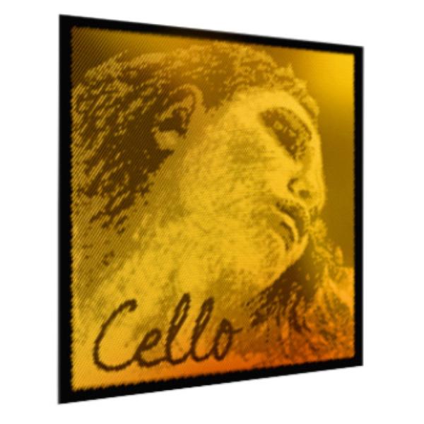 PIRASTRO ピラストロ チェロ弦 Evah Pirazzi Gold エヴァピラッツィゴールド 335420 C線 タングステン  ※商品画像はサンプルになります。詳しくは商品説明をご参照下さい。  ・音量があり柔らかく煌びやかな音色...