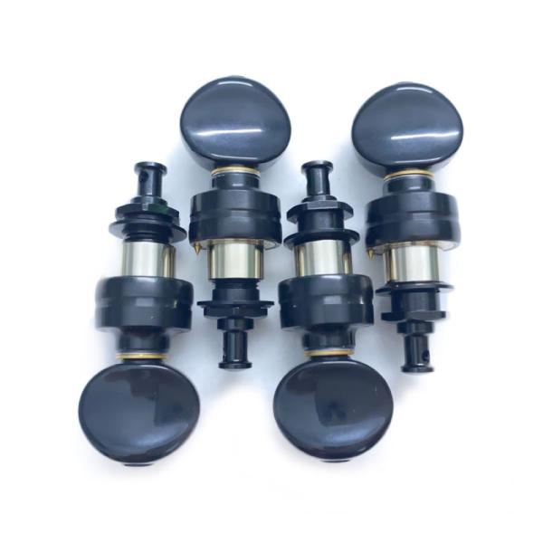 ウクレレペグ フェイマス ゴトー Famous GOTOH UPT-UBB-BC ウクレレ ギアペグ ペグ 4個セット  日本を代表する楽器パーツのブランドである「GOTOH」製。  UPTシリーズは、フリクションタイプに見える1/4のギア...