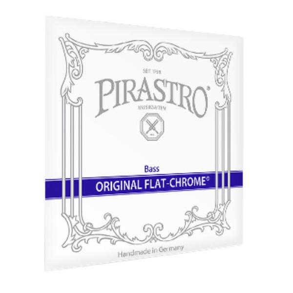 PIRASTRO ピラストロ コントラバス弦 Original Flat Chrome オリジナルフラットクロム E線（2.10M） スチール/クロム  ※商品画像はサンプルになります。詳しくは商品説明をご参照下さい。  ・オリジナルフレク...