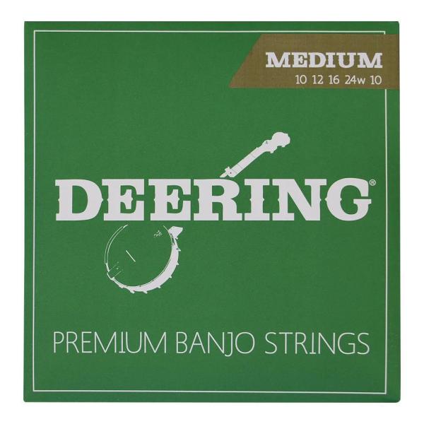 DEERING ディーリング ST-M5 ミディアムゲージ 5弦バンジョー弦  グレッグ・ディーリングは独創性という拘りを持って数多くのバンジョーを作り出してきました。そのアクセサリー類にもバンジョーピッカーの側に立ってデザインされています...