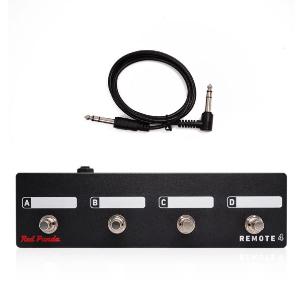 Red Panda レッドパンダ Remote 4 フットスイッチ リモートスイッチ レッドパンダ / リモートフォー  Red Panda Remote 4はRed Pandaペダルに接続して様々な機能やプリセットにアクセスできる4つスイ...