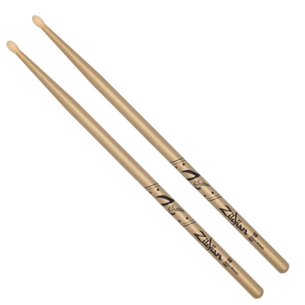 ZILDJIAN ジルジャン Z カスタム 5B Chroma Gold ウッドチップ ドラムスティック  5Aより少し太めの5B。光沢のあるパール塗料で鮮やかなビジュアル。限定デザイン。  Z Customシリーズ・シンバルの復活を記念し...