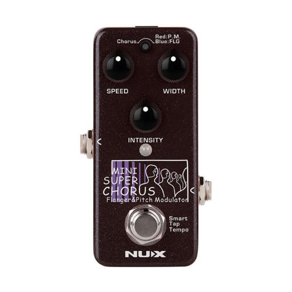 NUX ニューエックス NCH-5 Mini SCF モジュレーション ギターエフェクター  最高のモジュレーションペダルの1つである SCF（STEREO CHORUS、FLANGER ＆ PITCH MODULATOR）をトリビュート。...