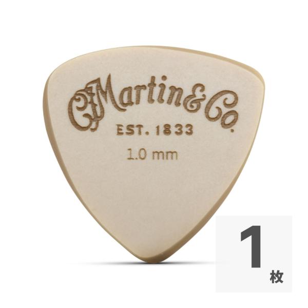 ギターピック マーチン MARTIN Contour Pick Triangle 1.0mm 18A0117 トライアングル。  エッジが面取りされており、使用する角によって異なる弾き心地とサウンドが得られます。 特殊なポリマーで作られてお...