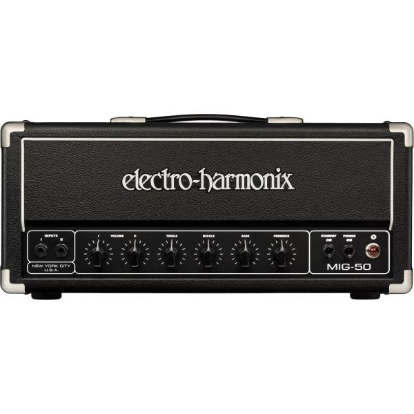 ELECTRO-HARMONIX エレクトロハーモニクス MIG-50 MK II 50W オールチューブギターアンプ 真空管アンプ  本機は、以前発売していたSovtek MIG-50の復刻モデルです。Sovtek MIG-50といえば、...