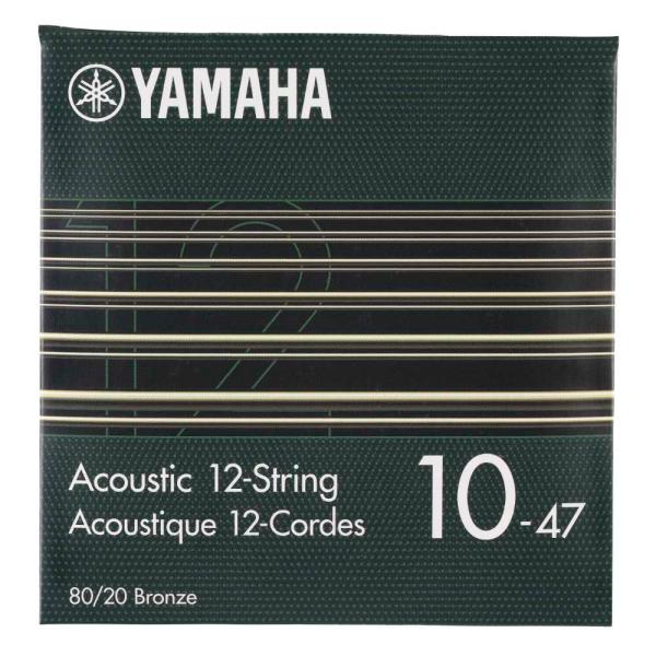 YAMAHA ヤマハ GSA10-12 12-String Light 010-047 80/20 Bronze 12弦アコースティックギター弦  80/20ブロンズ アコースティックギター弦 - 12弦用 ライトゲージ  ■ 快適な弾き心...
