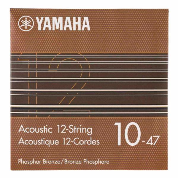YAMAHA ヤマハ GSA10P-12 12-String Light 010-047 Phosphor Bronze 12弦アコースティックギター弦  フォスファーブロンズ アコースティックギター弦 - 12弦用 ライトゲージ  ■ 快...