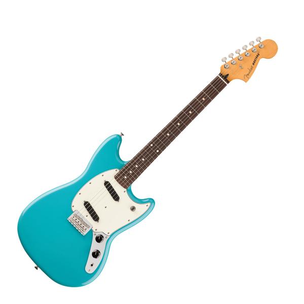 Fender フェンダー Player II Mustang RW AQB エレキギター  Player IIシリーズは、フェンダーの伝統と進化を兼ね備え、フェンダーのDNAを持つアイコニックなサウンドとスタイルを提供します。現代のあらゆる...