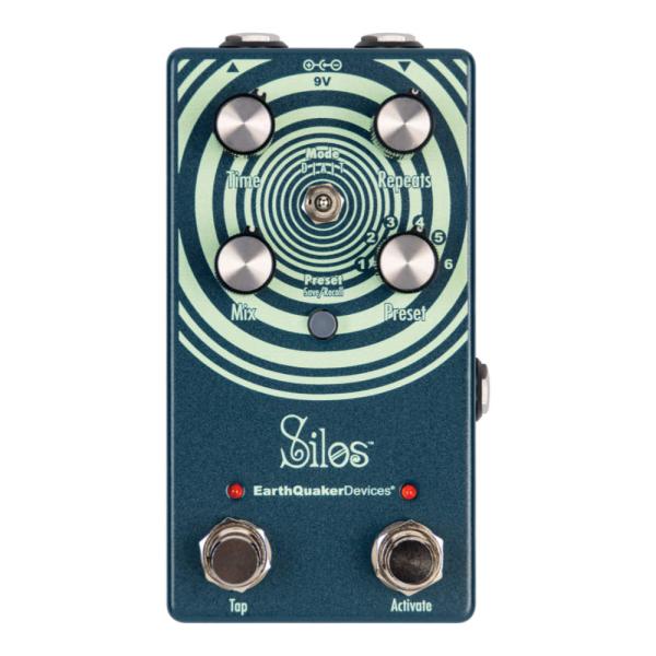 EarthQuaker Devices アースクエイカーデバイセス EQD Silos サイロス マルチジェネレーションディレイ ギターエフェクター  Silos（サイロス）は3種のモードのディレイを搭載。ブライトで透き通る、長いリピートで...