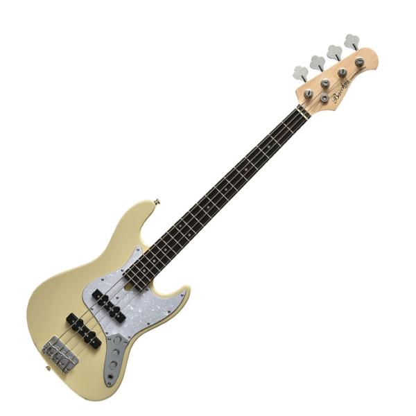 BACCHUS バッカス WJB-Mini OWH ミニエレキベース  上位機種WOODLINEの雰囲気を引き継ぐダウンサイズドボディ。 750mmスケールはテンション感を保ちつつ存在感あるベースサウンドを出力します。 スケールは短くてもル...