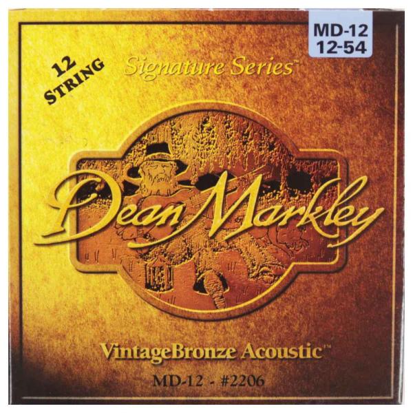 Dean Markley DM2206 Vintage Bronze Signature 85/15 12弦用 MED 12S 12-54 アコースティックギター弦 旧パッケージ  Vintage Bronze Signature 85/1...