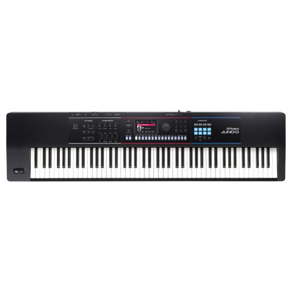 シンセサイザー ローランド ROLAND JUNO-D8 ジュノ 88鍵盤  ライブ・シンセサイザーの定番。 JUNO-Dは、ライブ・ミュージシャンや気鋭のクリエイターに最適なシンセサイザーです。 軽量なボディにプログレードのRolandサ...