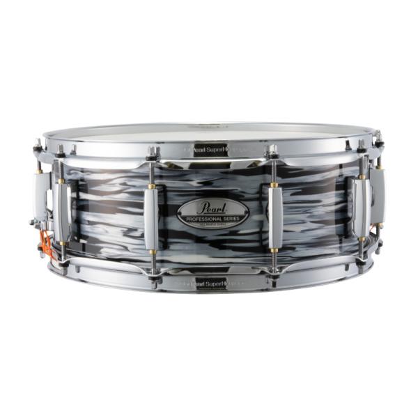 Pearl パール PMX1450S/C #495 Classic Black Oyster PROFESSIONAL SERIES スネアドラム  1986年に発売されたプロフェッショナルシリーズの北米産オールメイプルシェルのコンセプトは...