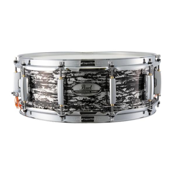 Pearl パール PMX1450S/C #412 Black Oyster Glitter PROFESSIONAL SERIES スネアドラム  1986年に発売されたプロフェッショナルシリーズの北米産オールメイプルシェルのコンセプトは...