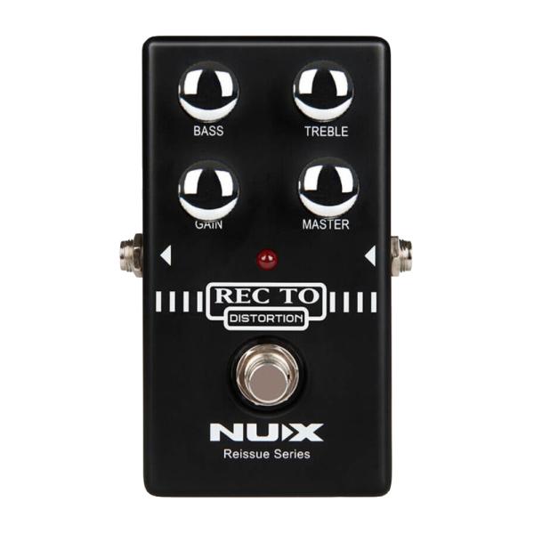 NUX ニューエックス REC TO Distortion ディストーション Reissue Series Stompboxes ギターエフェクター  REC TO Distortionペダルは、タイトな低音のレスポンスと高音域のゲインブー...