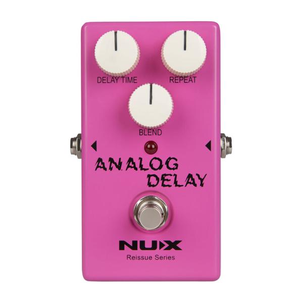 NUX ニューエックス Analog Delay ディレイ Reissue Series Stompboxes ギターエフェクター  Analog Delayペダルは、3205、3102 BBDチップを使用した100％アナログ回路を採用。 ...