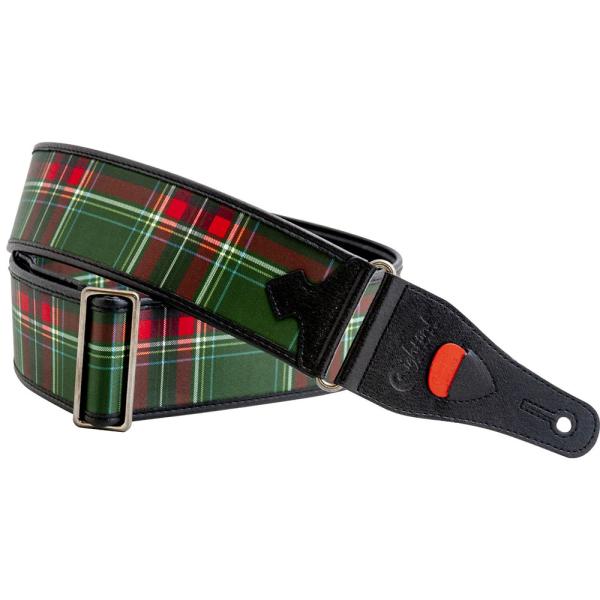 Righton! STRAPS ライトオンストラップ TARTAN GRS Green ギターストラップ ※生地のロスを最小限にするため柄が一点一点異なります。  環境に配慮しながらも、ファッション性を損なわないGRS素材のストラップ。サス...
