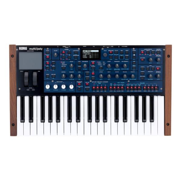 シンセサイザー コルグ マルチポリ KORG MULTIPOLY   ■デジタルならではの驚異的なアナログ・サウンド 伝説的なコルグの名機であるMono/Polyにインスパイアされた新しいmulti/polyアナログ・モデリング・シンセサイ...
