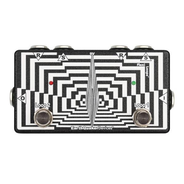EarthQuaker Devices アースクエイカーデバイセス EQD Flexi Loops ユーティリティシリーズ フレキシループスイッチャー  ラッチ式としてもモーメンタリー（アンラッチ式）としても使えるEQDのフレキシスイッチ搭...