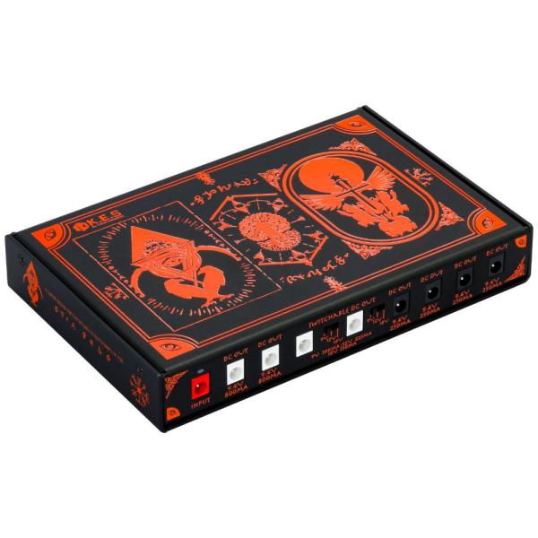 K.E.S KIP-RISER VIII ペダルライザーパワーサプライ  筐体をペダルライザーとして使用可能なパワーサプライ  筐体をペダルライザーとして使用可能なパワーサプライです。アーティスト高松浩史様(THE NOVEMBERS)によ...