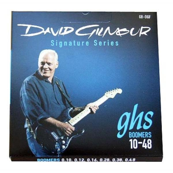 GHS GB-DGF 10-48 David Gilmour Signature Blue Set エレキギター弦ピンクフロイドのギタリスト『デヴィッド・ギルモア』のシグネチャーモデル弦。David GilmourがGHS Boomersシ...