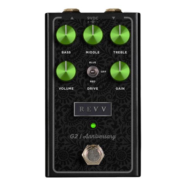 REVV Amplification レヴ アンプリフィケーション G2 Anniversary オーバードライブ ギターエフェクター  カナダのハイエンドなアンプ＆エフェクターブランドのレヴ・アンプリフィケーションより、Gシリーズ・ペダル...