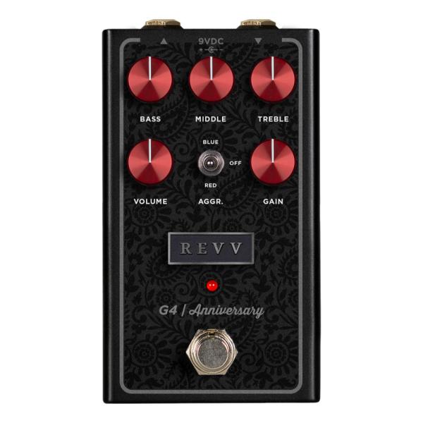 REVV Amplification レヴ アンプリフィケーション G4 Anniversary ディストーション ギターエフェクター  カナダのハイエンドなアンプ＆エフェクターブランドのレヴ・アンプリフィケーションより、Gシリーズ・ペダル...